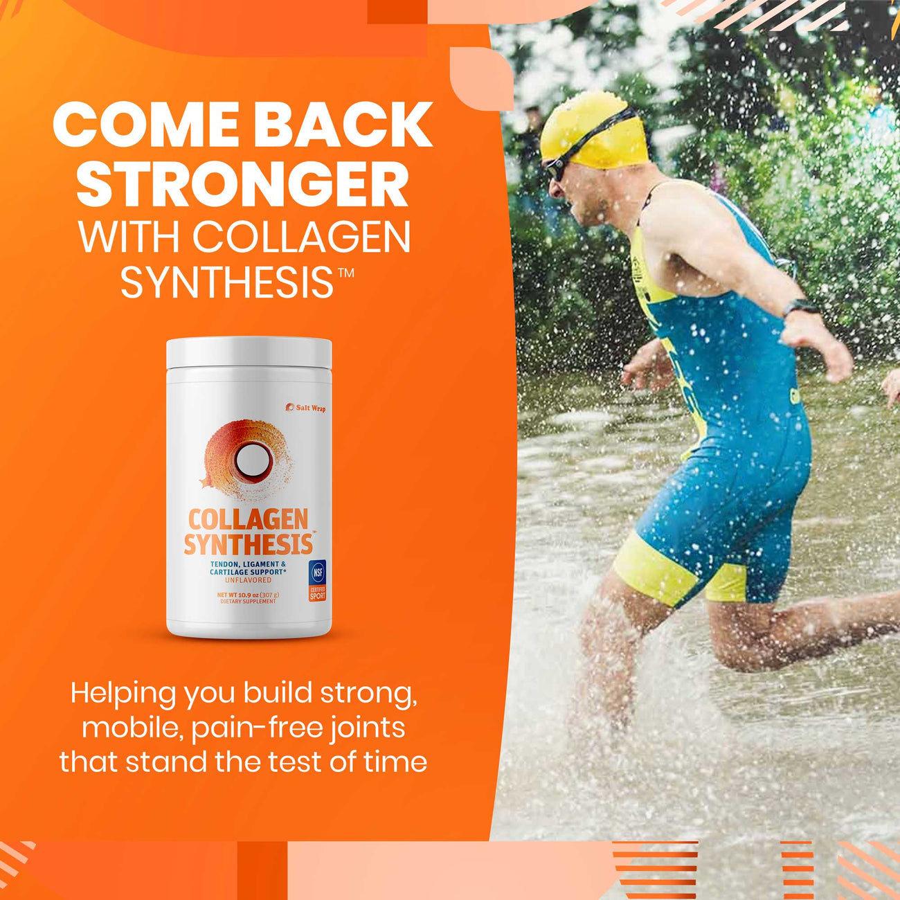 COLLAGEN SYNTHESIS - Collagen Peptides for Tendon, Ligament, & Cartila
