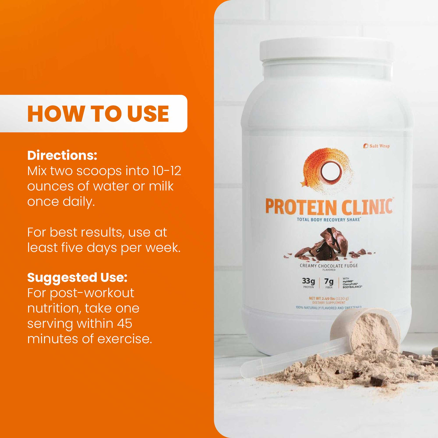 PROTEIN CLINIC - Total Body Recovery Shake