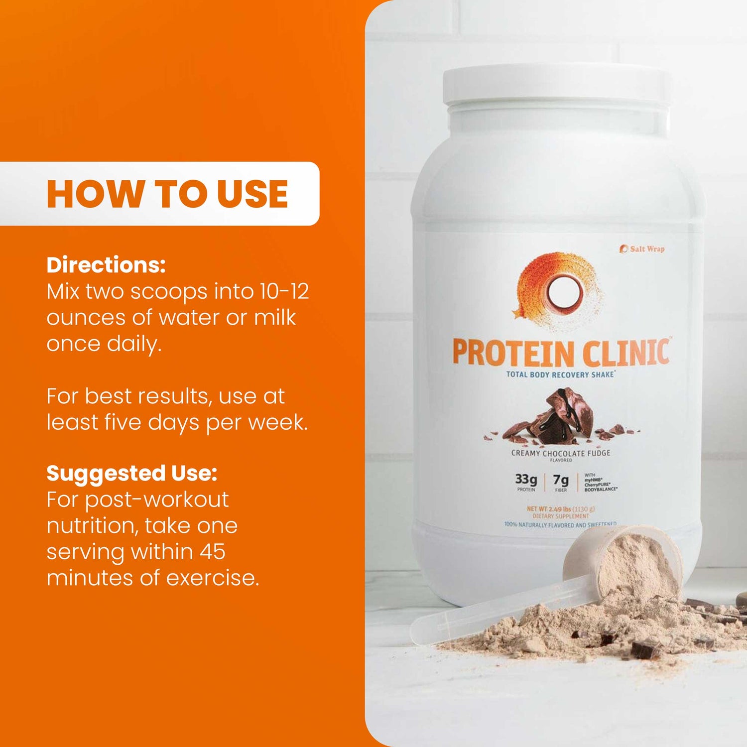 PROTEIN CLINIC - Total Body Recovery Shake