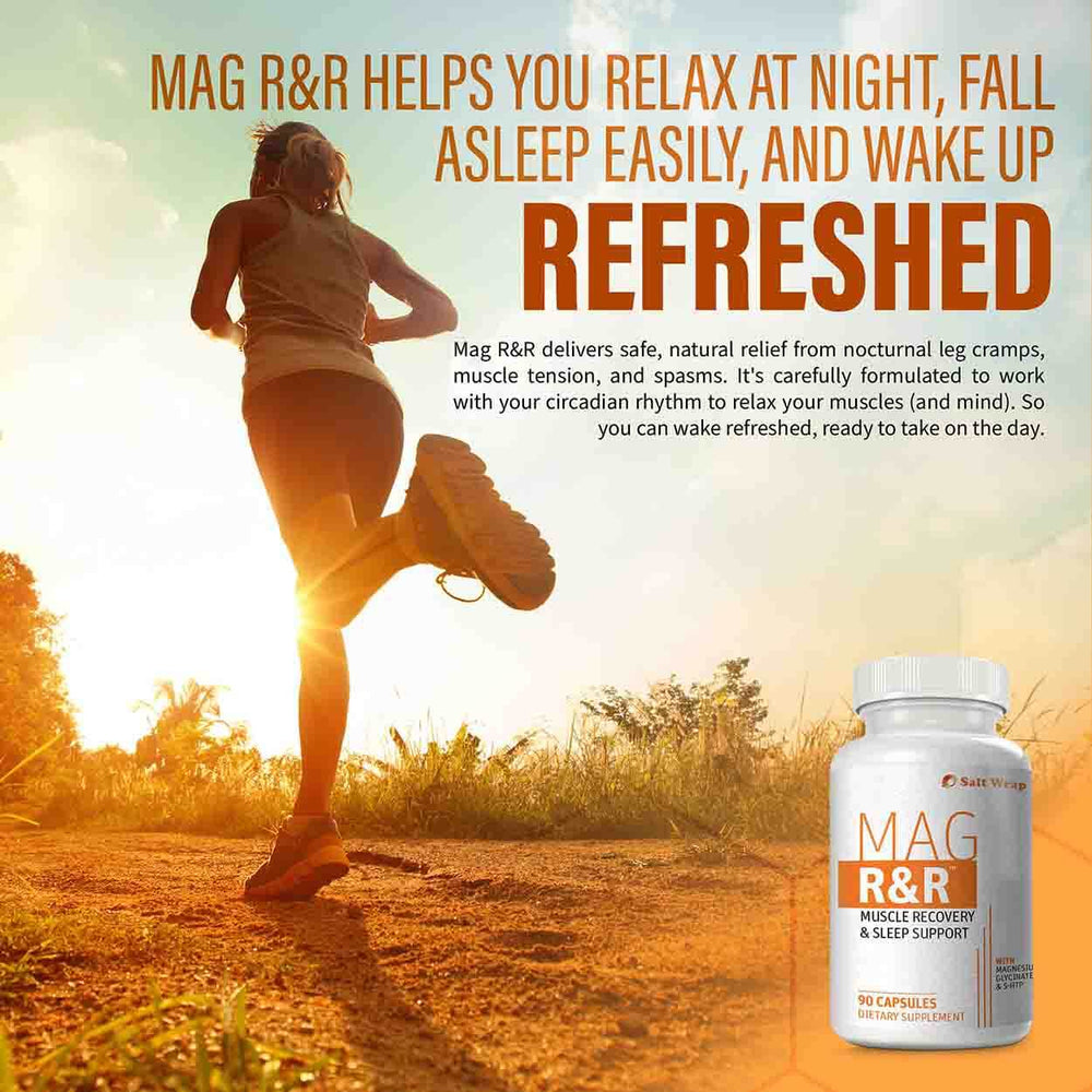 Mag R&R Natural Muscle Relaxant for Nighttime Leg Cramps